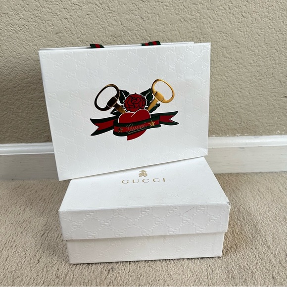 Gucci | Accessories | Gucci Shopping Bag And Empty Box | Poshmark